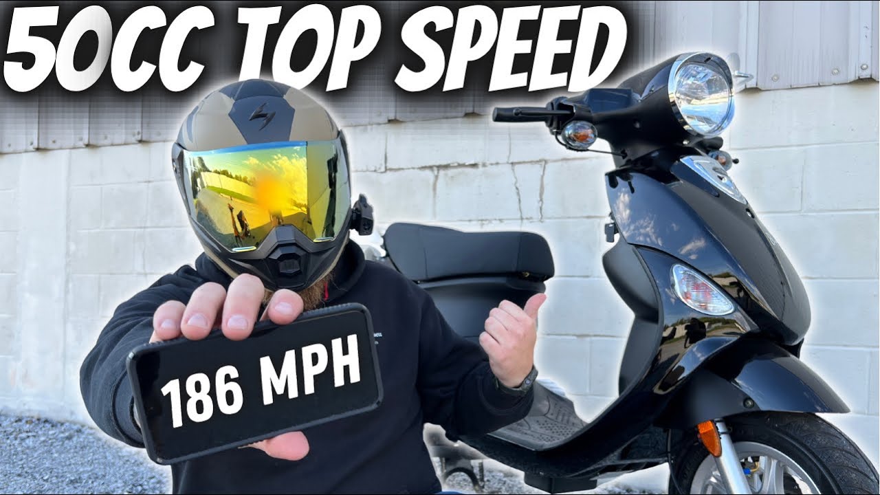 How Fast Can A 50Cc Scooter Go: Speed Secrets Revealed - Crazy Cyclists